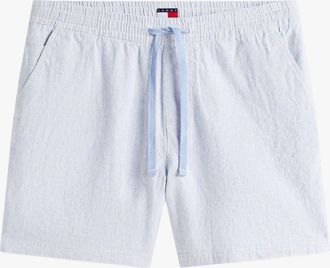 Tommy Hilfiger Short &agrave; rayures en lin et coton