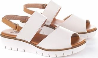 Lince Lince Sandales Comodo | Semelle compens&eacute;e en caoutchouc | Semelle int&eacute;rieure gel | V13401 | Fabriqu&eacute;es en Espagne, Velvet Off, 37 EU