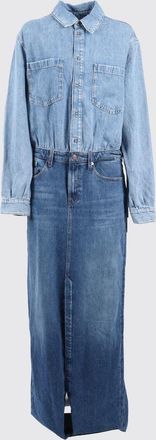 7 For All Mankind Robe Femme couleur Bleu