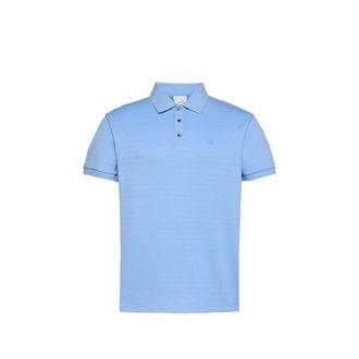 Calvin Klein Polo manches courtes en coton m&eacute;lang&eacute;