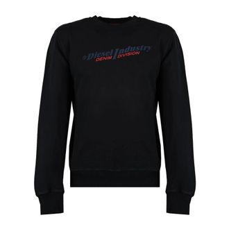 Diesel S-Ginn-Ind Sweatshirt - - Sweatshirts & Hoodies - Herren - Schwarzk - S