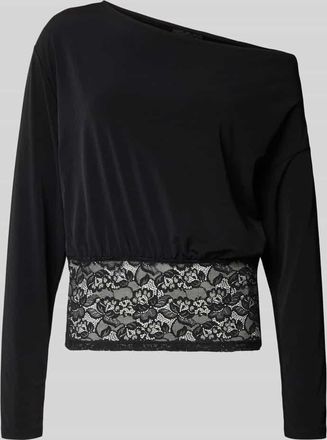 Gina Tricot Longsleeve mit asymmetrischem Ausschnitt Modell Mirelin