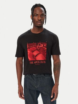 HUGO BOSS T-Shirt Dikems 50568628 Schwarz Relaxed Fit