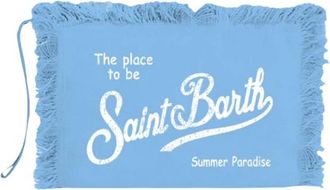 MC2 Saint Barth Femme, Sacs, Bleu, Taille: ONE Size Vanity Clutch