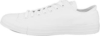 Converse 15490 - Chuck Taylor All Star Mono Ox - Baskets Basses - Mixte Adulte - Blanc - 46 EU (UK: 11.5 )