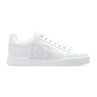 Dolce & Gabbana Femme, Chaussures, Blanc, Taille: 36 EU Portofino Baskets