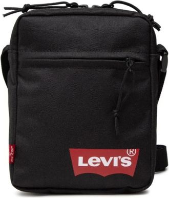 Levi's Homme, Sacs, Noir, Taille: ONE Size Sac bandouli&egrave;re avec micro logo
