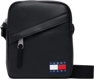 Tommy Jeans Umh&auml;ngetasche Tommy Jeans Tjm Daily Pu Reporter AM0AM14608 Schwarz