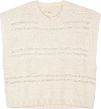 Sessun Pull Sans Manches Olt Laine M&eacute;rinos et Coton Bio Sess&ugrave;n