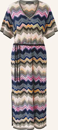 Oui Strickkleid Mit Glitzergarn rosa