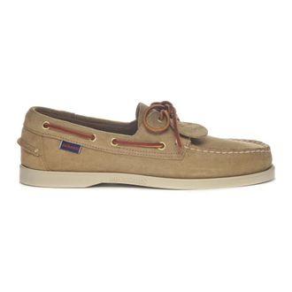Sebago Homme, Chaussures, Brun, Taille: 43 1/2 EU Mocassin en Daim Italien