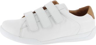 Andrea Conti Damen Low Top Sneaker, weiß/Brandy, 37 EU