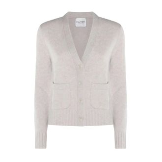 Kujten Kujten, Femme, Pulls, Beige, Taille: 40 FR Milena Cardigan