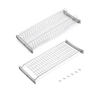 Emuca Abtropfgestell Suprastar f&uuml;r hohe Module, Innenraum 660-670mm, Verchromt, Stahl