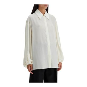 Khaite Damen, Blusen & Hemden, Beige, XSGr&ouml;&szlig;e