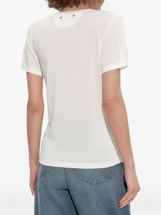 Golden Goose The Golden Dreamers Print T-shirt - Cream