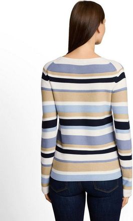 Tom Tailor Strickpullover Regular mit Rundhals und Rollkanten