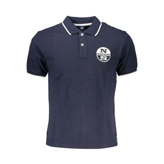 North Sails Klassisches Poloshirt Kurzarm - - Tops - Herren - Blau - M