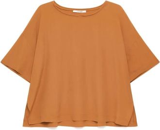 Maliparmi Maliparmi, Femme, Blouses et Chemises, Jaune, Taille: 38 FR Fluid Crepe Shirt