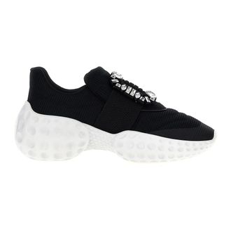 Roger Vivier Femme, Chaussures, Noir, Taille: 40 EU Viv Run Light Baskets