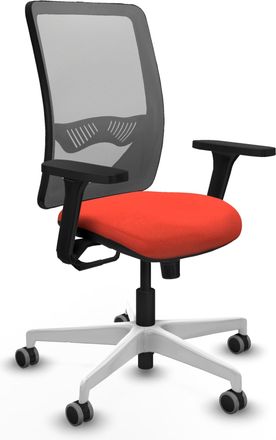 Piqueras y Crespo Schreibtischstuhl Zulema mit 3D-Armlehnen, h&ouml;henverstellbare Lendenwirbelst&uuml;tze, ausgestattet mit Sincro 3 Positionen und Schneidschaum, mit Rollen vo