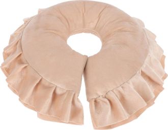 OSALADI U F&ouml;rmiges Baumwoll Gesichtskissen f&uuml;r Spa und Kosmetikstudio Massagekissen f&uuml;r Bauchlage Abnehmbar und Waschbar Bequeme Nackenst&uuml;tze f&uuml;r Professionel