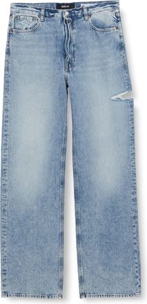 Replay Damen Laelj Jeans, 010 Light Blue, 27W / 32L EU