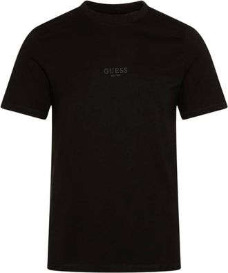 Guess Homme, Tops, Noir, Taille: XL Tee-shirts-T-S manches courtes-Guess jeans