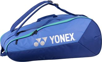 Yonex Team Racquet Bag - Badminton-, Tennis- und Squashtasche | Mehrere Größen & Farben | Mit Schuhfach & Rucksackfunktion (Blau, 12 Pcs)