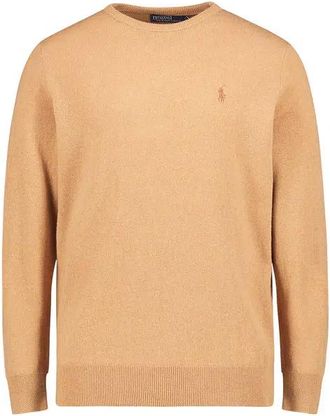 Polo Ralph Lauren Herren Pullover braun Wolle meliert