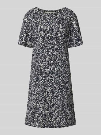 Zero Knielanges Kleid im Allover-Look