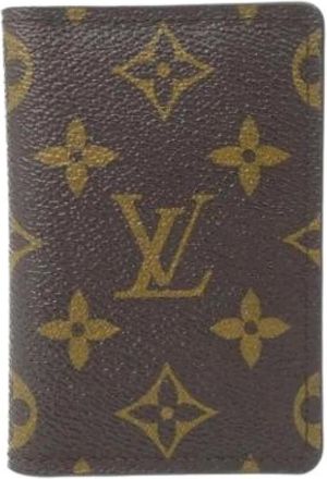 Louis Vuitton unisex, Pre-owned, Brun, Taille: ONE Size Porte-cartes Pre-owned