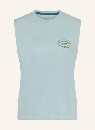 Patagonia Tanktop Clean Climb Roots blau