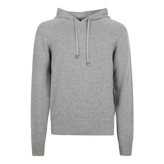 Tom Ford Seamless Cashmere Hoodie - - Sweatshirts & Hoodies - Herren - Grau - L