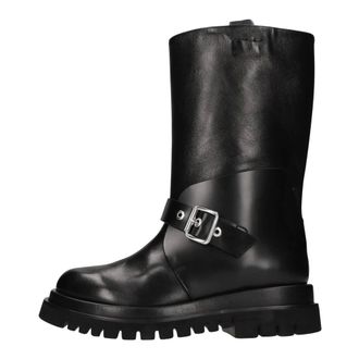 Fabi Bottine en cuir - Femme - Chaussures - Noir - Taille: 39 EU