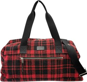 Saint Laurent unisex, Pre-owned, Multicolore, Taille: ONE Size Sac Boston Vintage Pre-owned