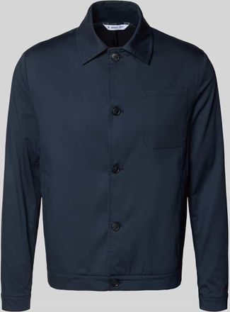 Manuel Ritz Regular Fit Hemdjacke mit Brusttasche