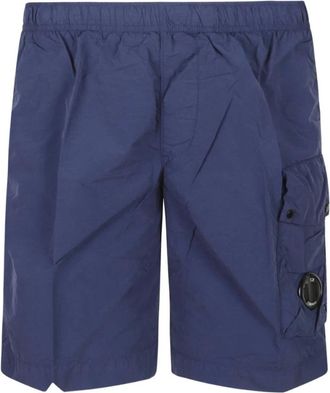 C.P. Company C.p. Company, Homme, Maillots de bain, Bleu, Taille: 2XL Cargo Swim Shorts