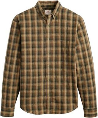 Levi's Levis A7210-0033 Haut pour Homme, Yuri Plaid Kelp, XL