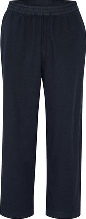 Kaffe Casual Hose KAnaya Damen Casual Hose Culotte Weites Bein Hohe Taille Capri Damenhose 42, Midnight Marine