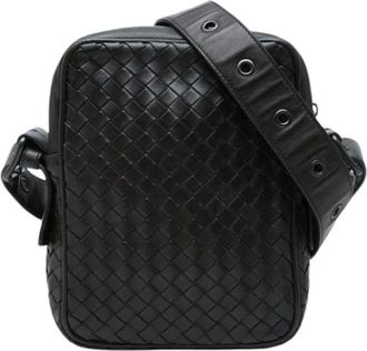 Bottega Veneta unisex, Pre-owned, Noir, Taille: ONE Size Sac bandouli&egrave;re vintage Pre-owned