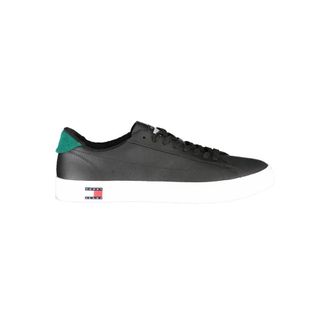Tommy Hilfiger Polyester Sneaker - - Shoes - Herren - Schwarzk - 43 EU