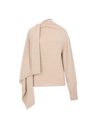 The Attico Le pull beige Attico