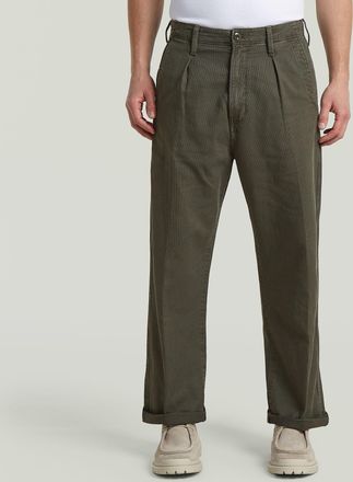 G-Star Pleated Chino Relaxed - Grau - Herren