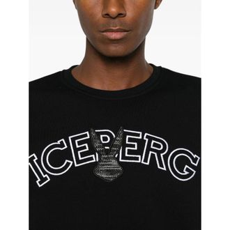 Iceberg Crew Neck Sweatshirt - Black