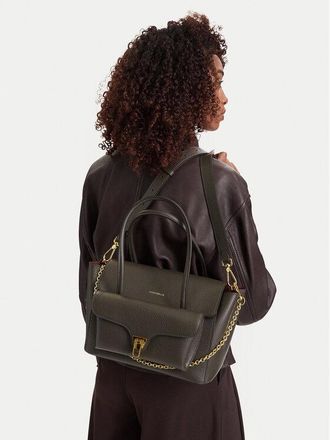 Coccinelle Handtasche T8A Coccinelledouble Beat E1 T8A 18 02 01 Khakifarben