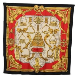 Herm&egrave;s Pre-owned Vintage Silk Scarf - Femme - Pre-owned - Multicolore - Taille: ONE Size