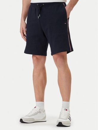 Tommy Hilfiger Sportshorts Global Stripe MW0MW42883 Dunkelblau Regular Fit