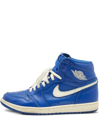 Nike Jordan Sneakers mit Schn&uuml;rung - Blau