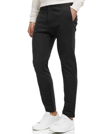 JEFF Herren Burch Performance Pants Chinohose | Herrenhose Super Stretch Stoffhose Bequeme Business Hose f&uuml;r M&auml;nner Raven, 36/32